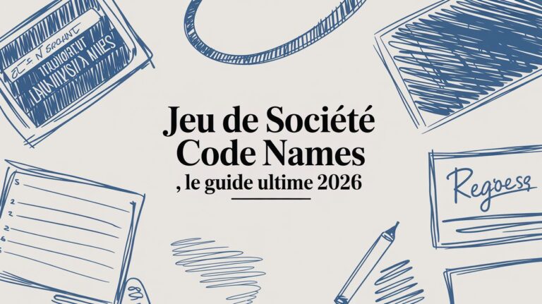 Jeu de société code names : Le guide ultime 2026